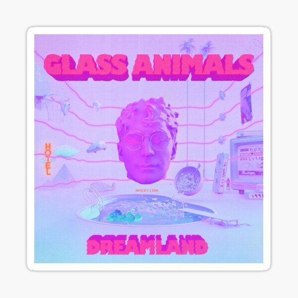 "album cover - Glass Animals " Sticker for Sale by allenkimberly ...