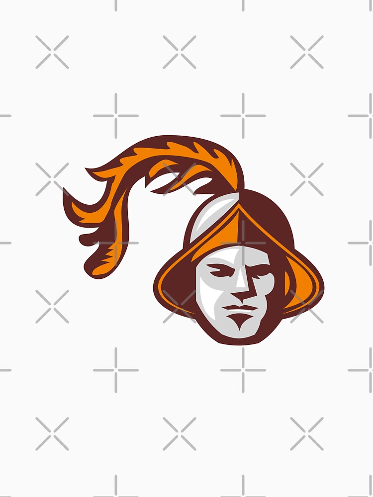 "Spanish Conquistador Head Retro" T-shirt by patrimonio | Redbubble