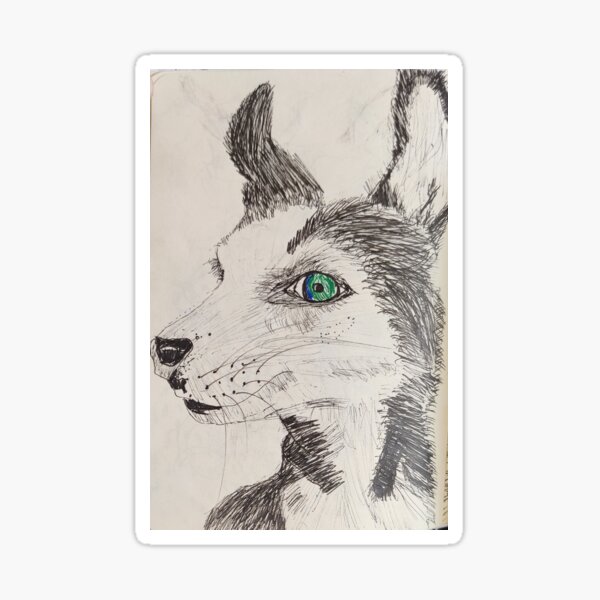 "Suspicious" Sticker for Sale by priyaArts | Redbubble