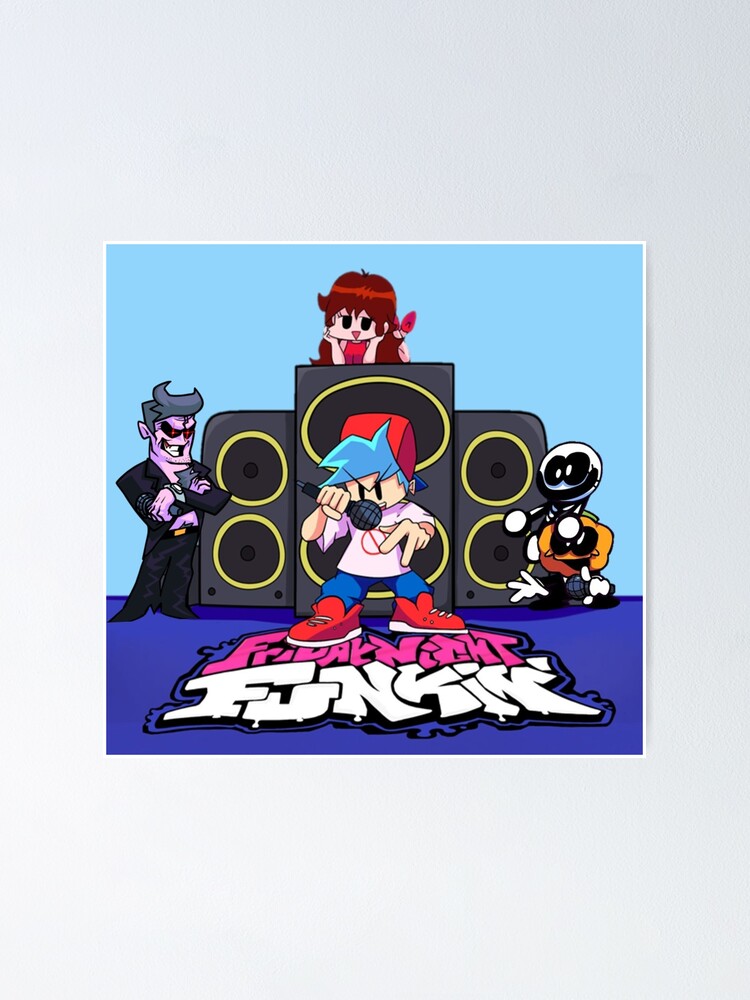 Póster «Friday Night Funkin- videojuego, diseño musical- Friday Night ...