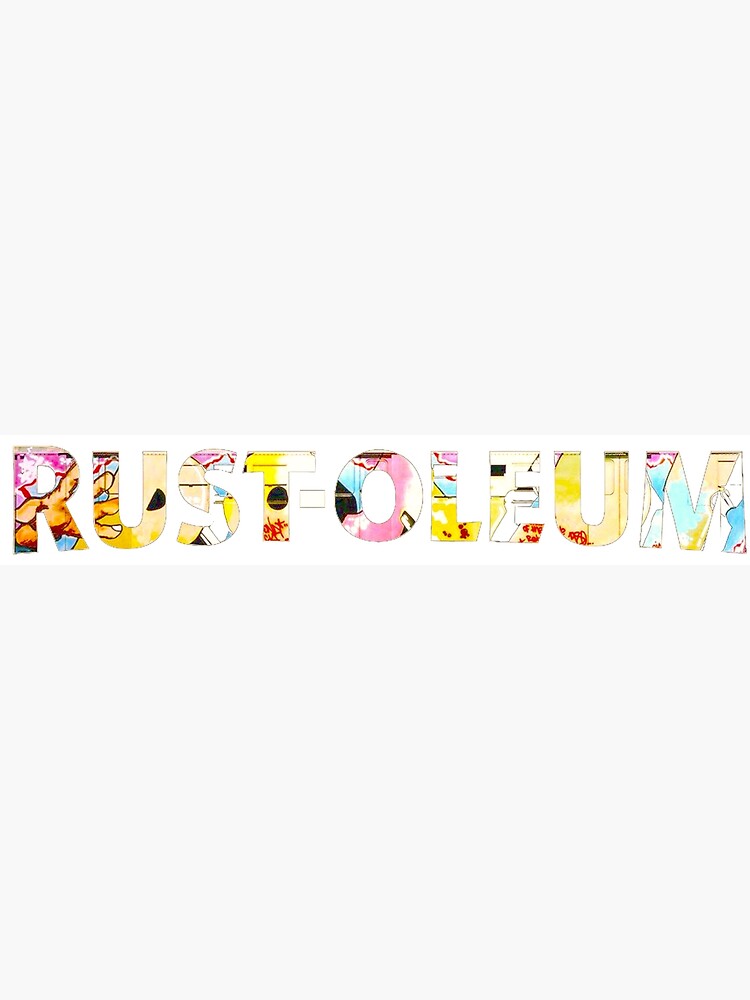 Vintage Rustoleum Logo Vintage Rustoleum Spray Paint Subway Graffiti