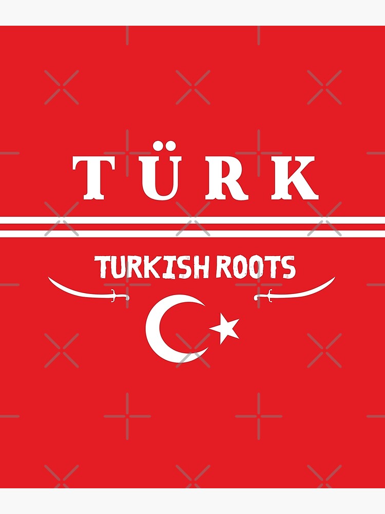 "Turkish Roots" Poster by FedSherDesign | Redbubble
