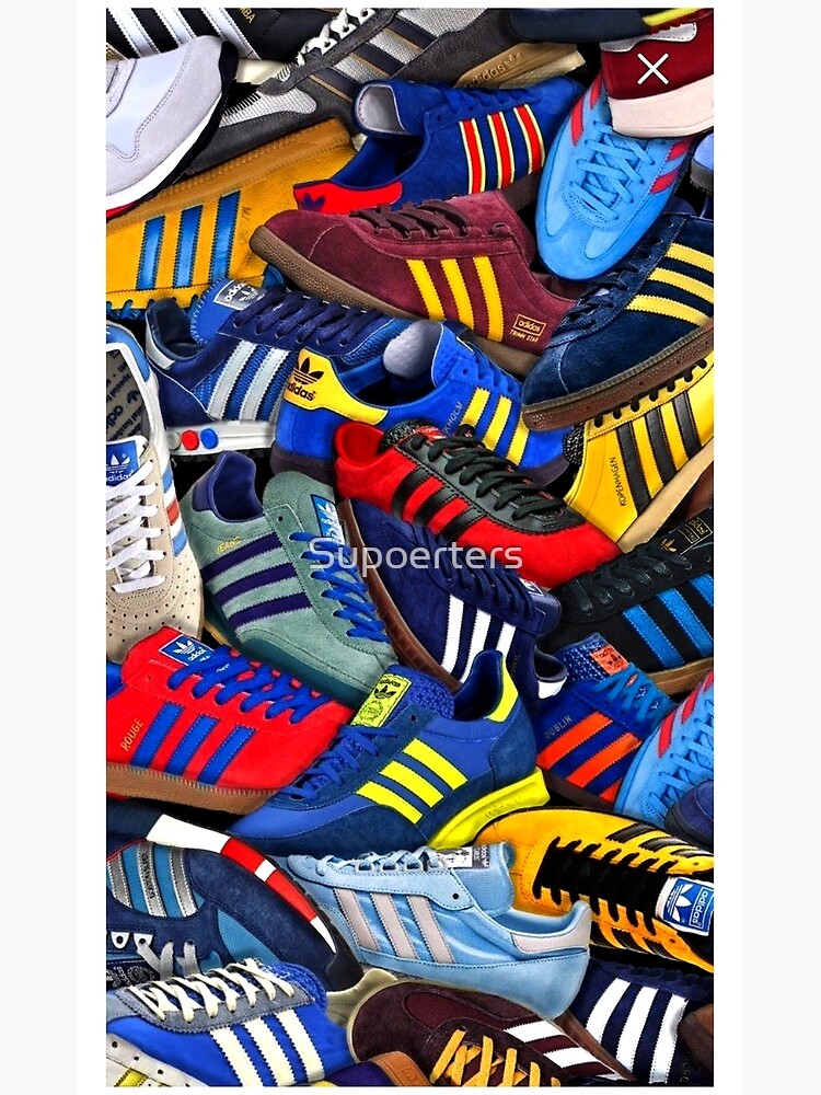 "Casual Shoe Collage" Poster for Sale by Supoerters | Redbubble