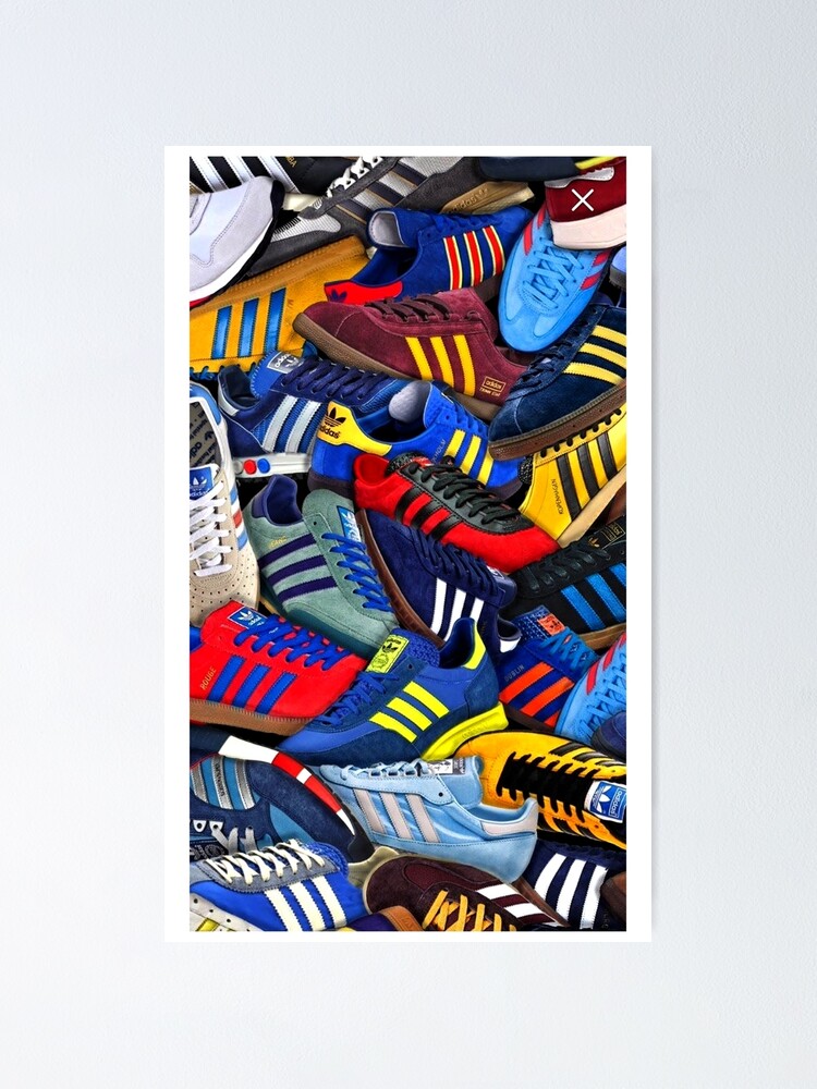 "Casual Shoe Collage" Poster for Sale by Supoerters | Redbubble