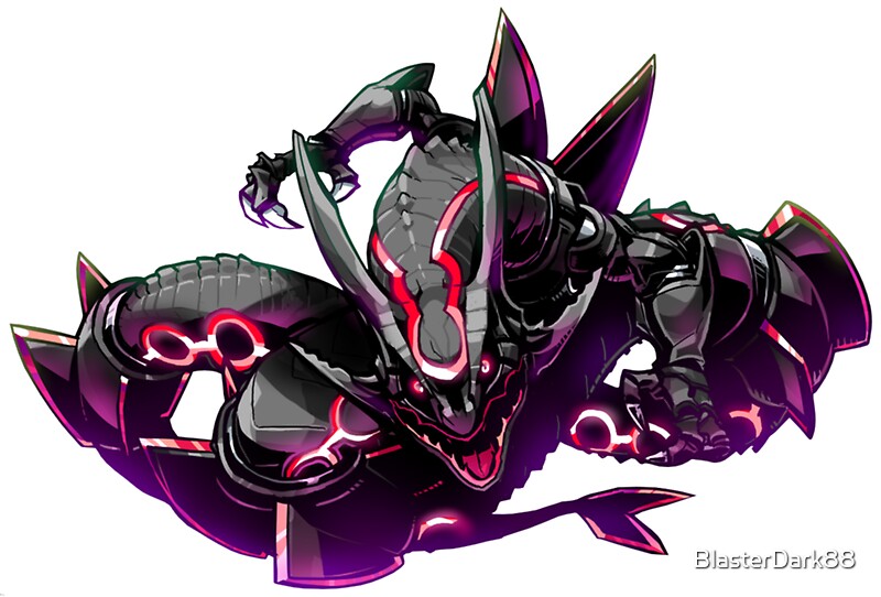 Pokemon Shiny Rayquaza: Art Prints | Redbubble