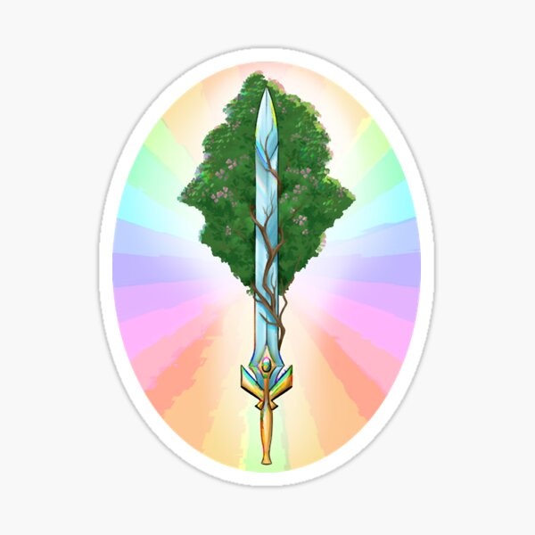 "She-Ra Sword " Sticker for Sale by Danais7772 | Redbubble