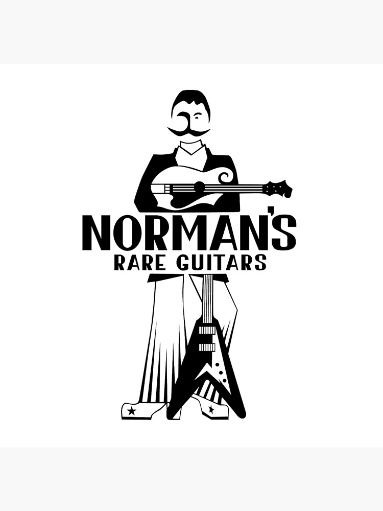 "Norman's rare guitar" Poster by viscen-walk | Redbubble