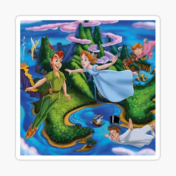 Peter Pan Stickers | Redbubble