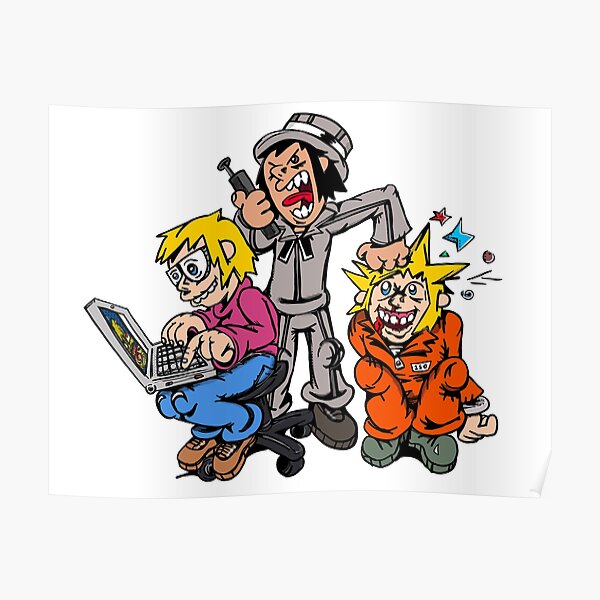 Trouble Maker Cartoons Posters | Redbubble