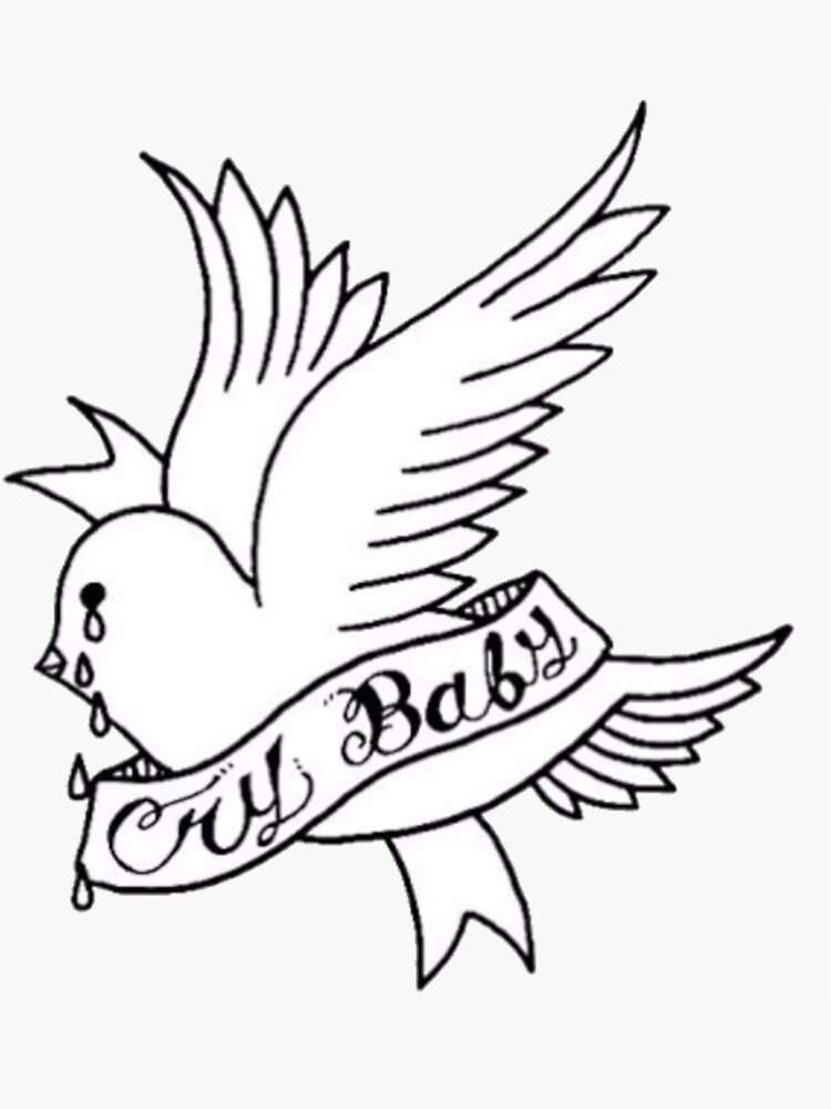 "cry baby " Sticker by riangoceng0607 | Redbubble