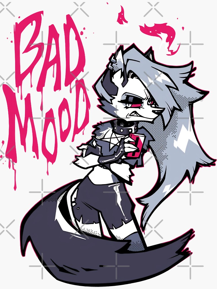 "Hazbin Hotel Helluva boss loona s Bad Mood T-Shirts Gift For Fans, For ...