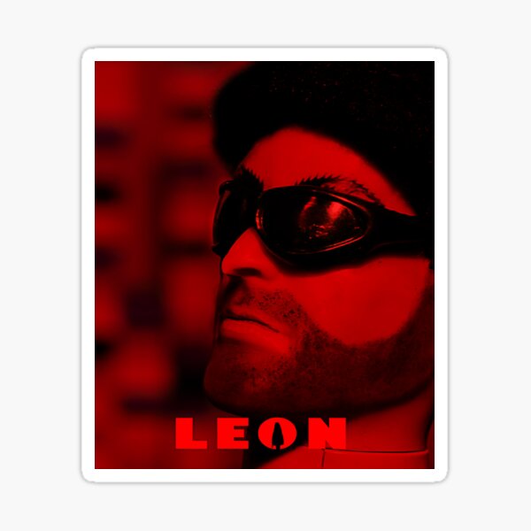 "A Plastic World - Leon: The Professional" Sticker for Sale by ...