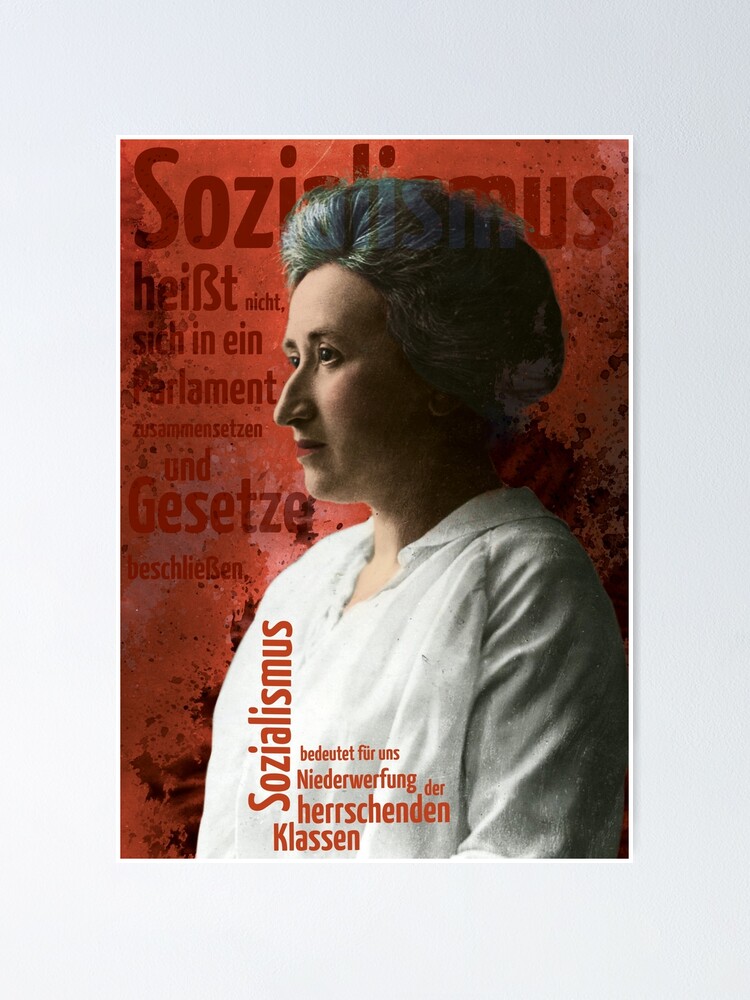"Rosa Luxemburg" Poster von karlquarx | Redbubble