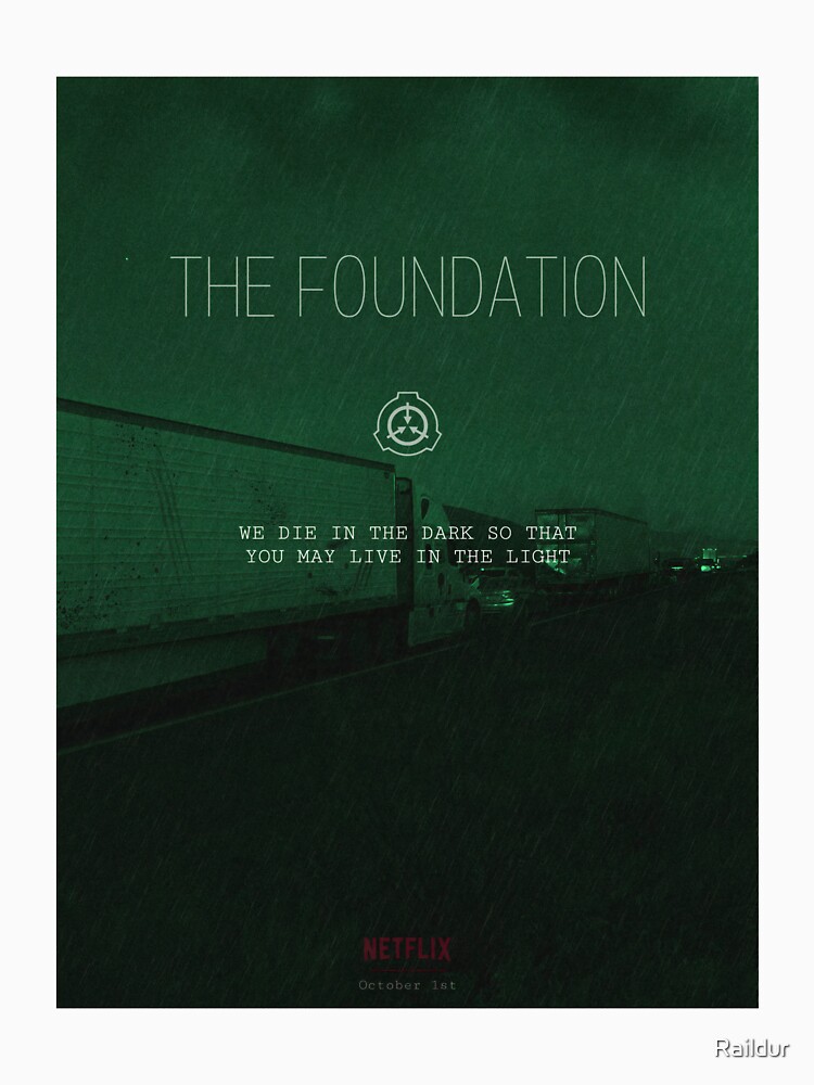 "SCP Foundation Netflix Poster" T-shirt for Sale by Raildur | Redbubble ...