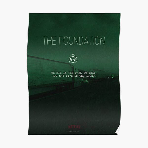 "SCP Foundation Netflix Poster" Poster for Sale by Raildur | Redbubble