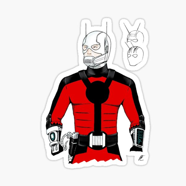 "Ant-Man Movie Concept" Sticker by kerchow | Redbubble