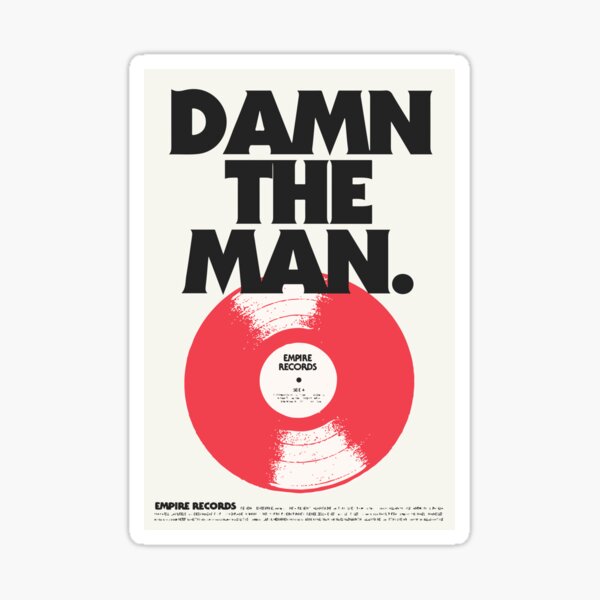 "Empire Records Movie Poster" Sticker for Sale by Freshfroot | Redbubble