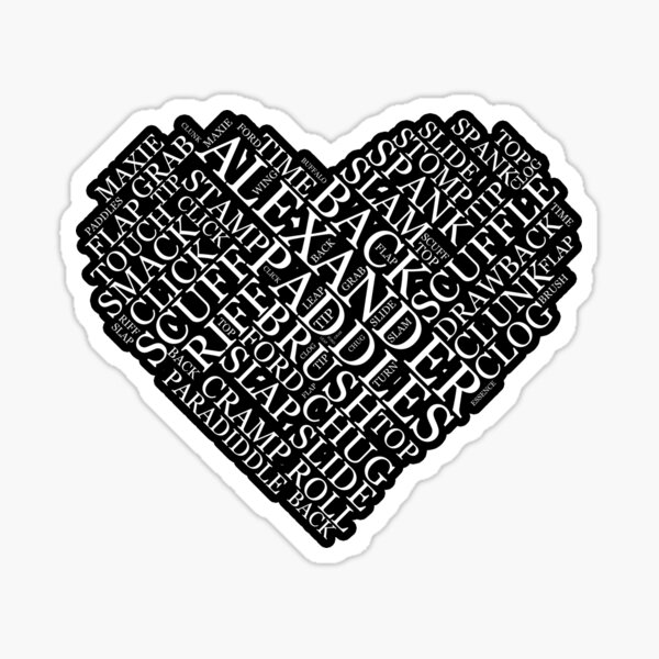 "Funny Tap dancing gift - tap dancer heart | tap dance related gifts ...