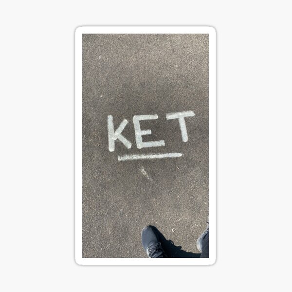 "Ket mural" Sticker for Sale by firefirememes | Redbubble