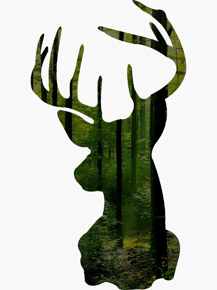 "Big Buck" Sticker for Sale by durkindesigns | Redbubble