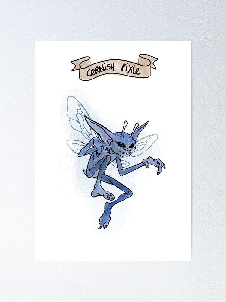 "Cornish pixie" Poster by Claiiirement | Redbubble