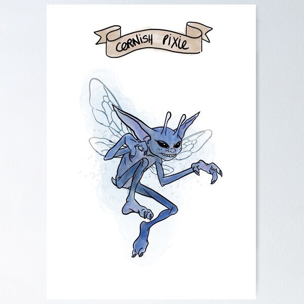 "Cornish pixie" Poster by Claiiirement | Redbubble