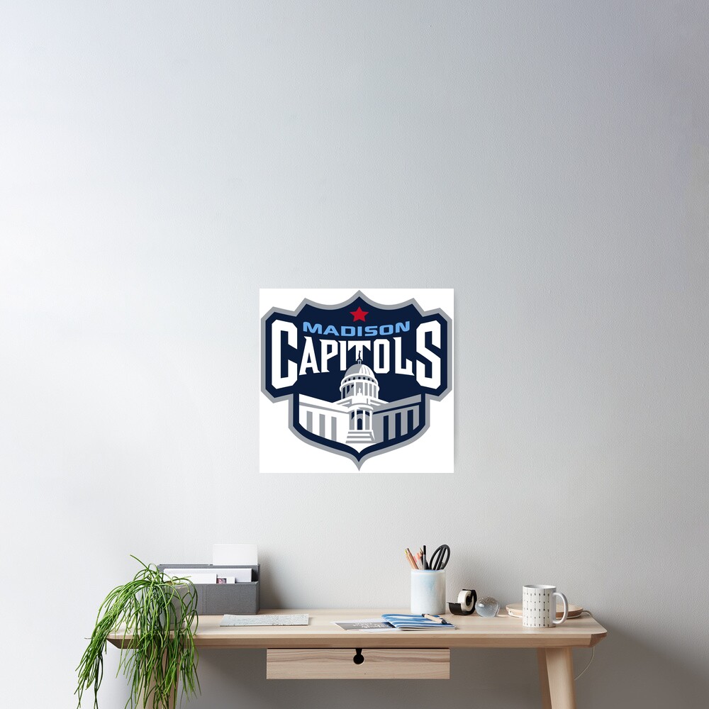 "Madison Capitols LOGO" Poster by alwest | Redbubble