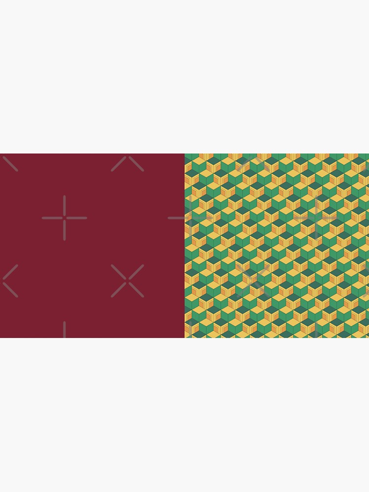 "Tomioka Giyuu Haori Pattern Demon Slayer Kimetsu no Yaiba" Sticker by ...