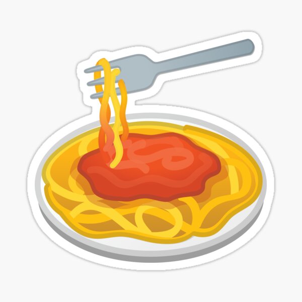 "Spaghetti Pasta Gift for Spaghetti Pasta Lovers" Sticker for Sale by ...