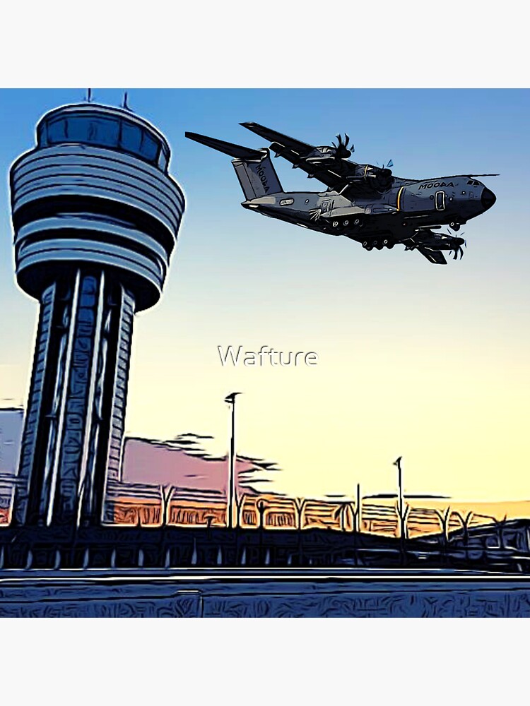 " Air traffic controller " Sticker by Wafture | Redbubble