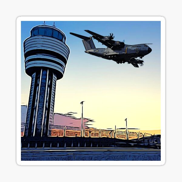 " Air traffic controller " Sticker by Wafture | Redbubble