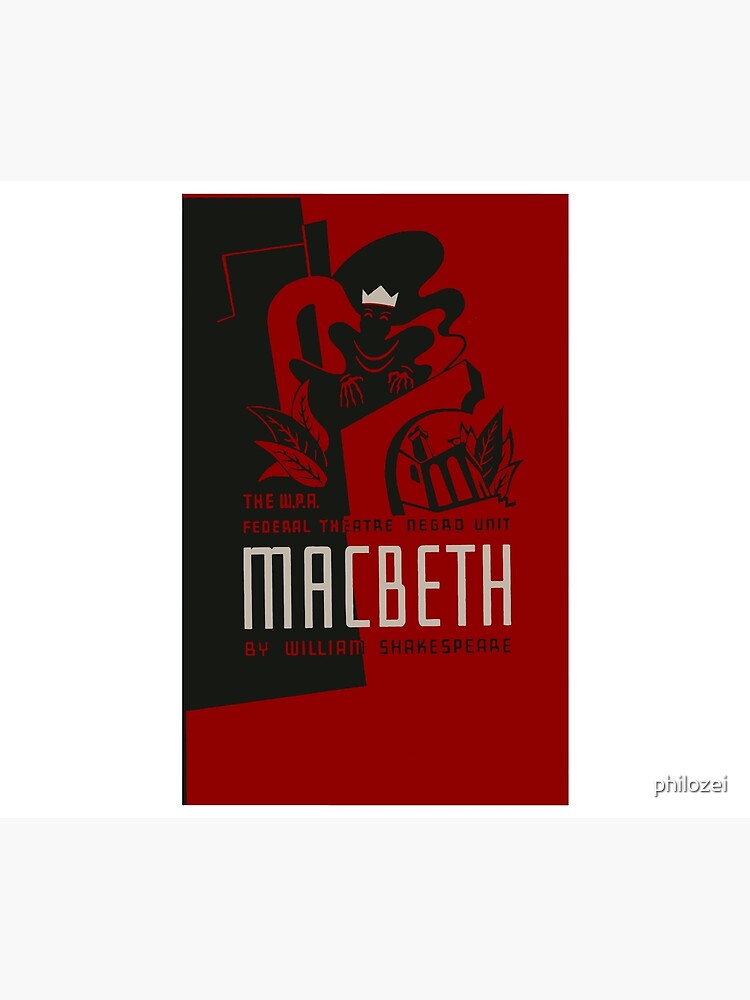 "Macbeth Vintage Poster" Poster for Sale by philozei | Redbubble