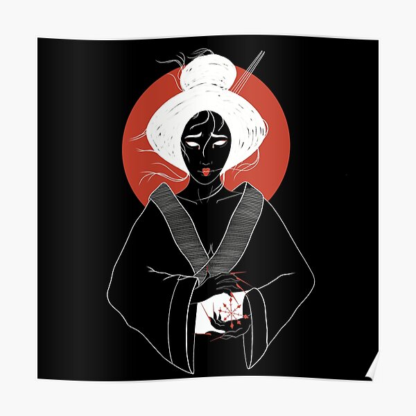 "Yuki Onna Yokai / Japanese Snow Woman - Japanese Yokai / Japanese ...