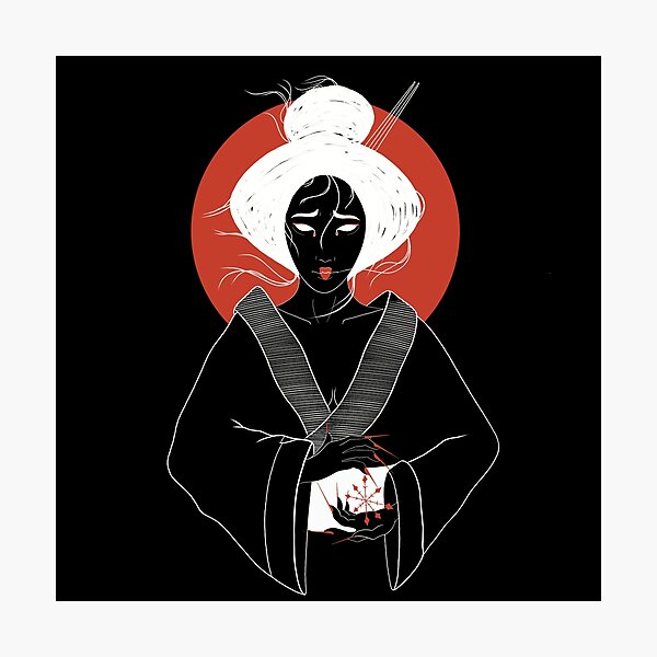 "Yuki Onna Yokai / Japanese Snow Woman - Japanese Yokai / Japanese ...