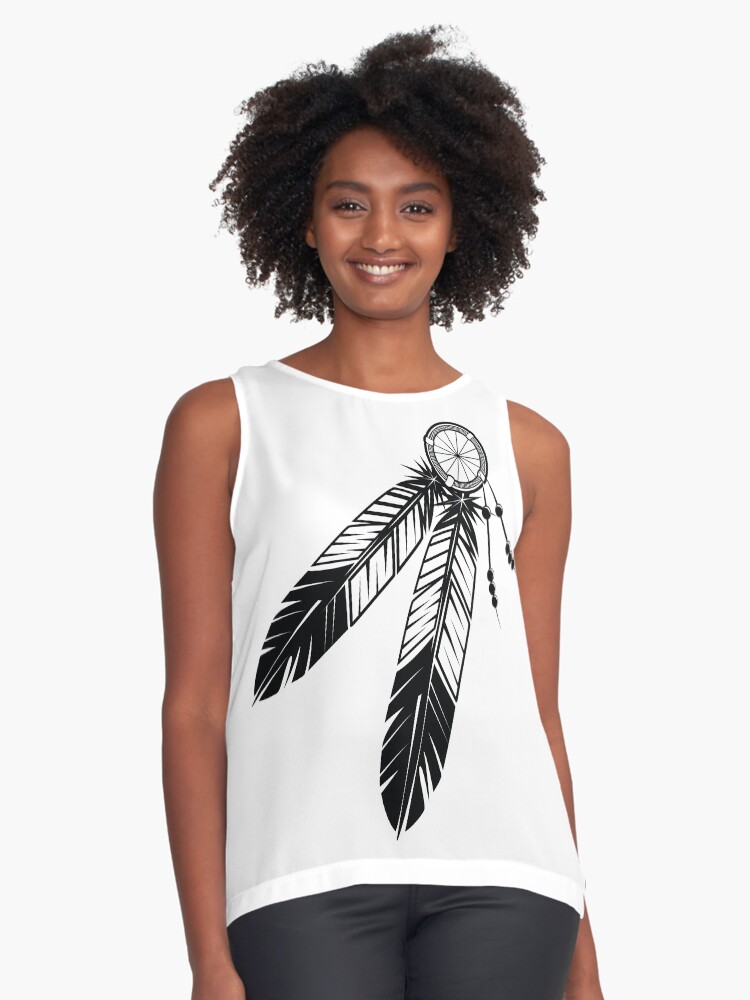 "Indian Feather" Sticker for Sale by ElMediterraneo | Redbubble