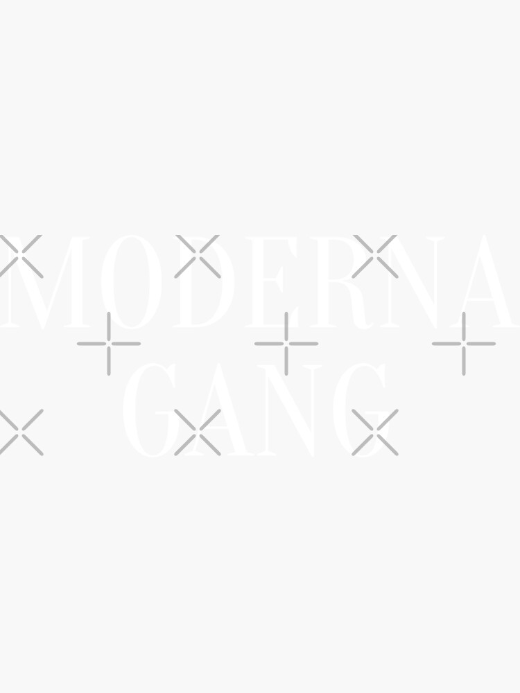 "Team Moderna Class " Sticker for Sale by SaharAlfadil | Redbubble