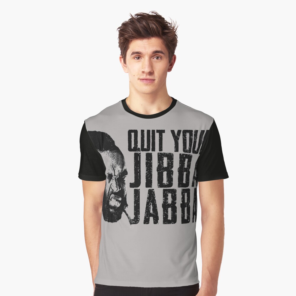 "Quit Your Jibba Jabba" Sticker for Sale by alhern67 | Redbubble