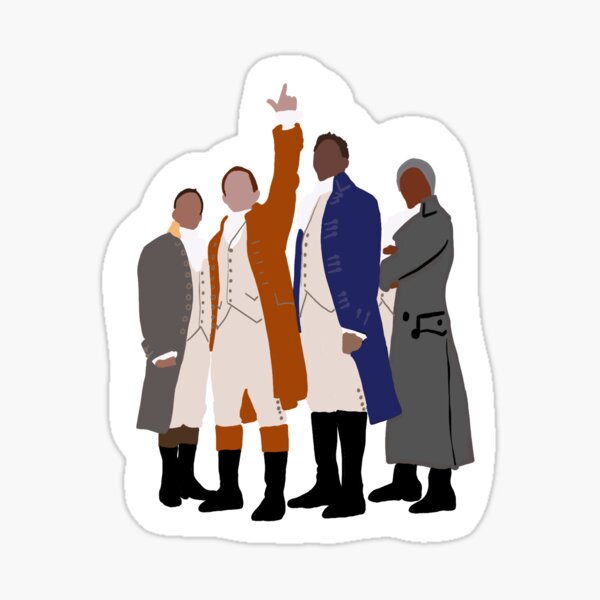 "Hamilton" Sticker for Sale by becks-specs | Redbubble