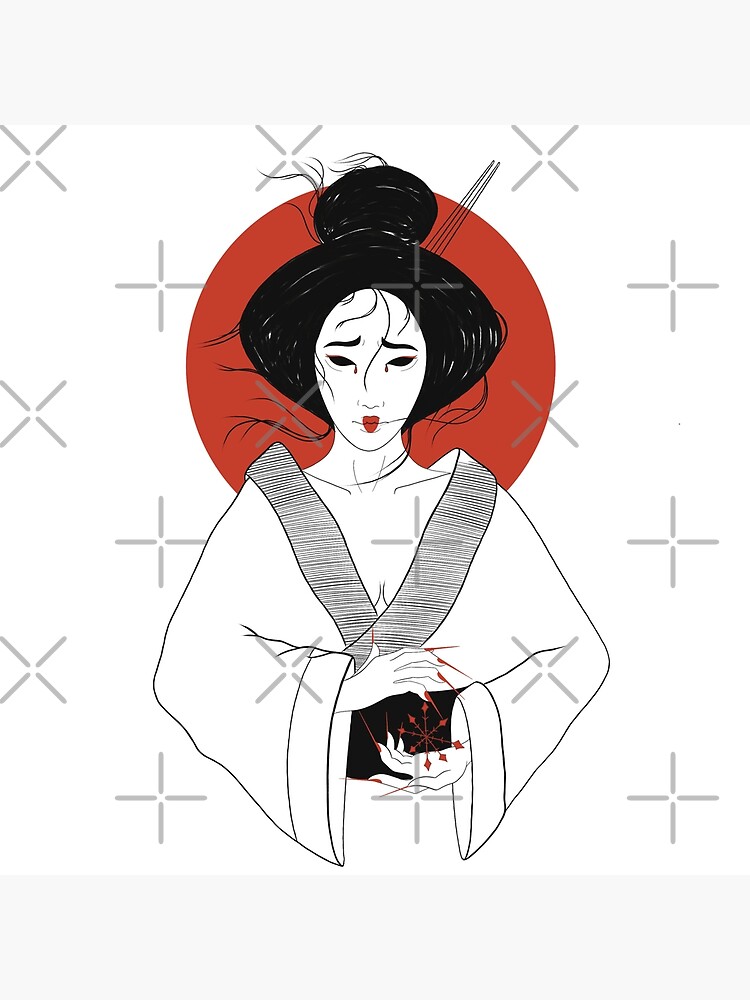 "Yuki Onna Yokai / Japanese Snow Woman - Japanese Yokai / Japanese ...