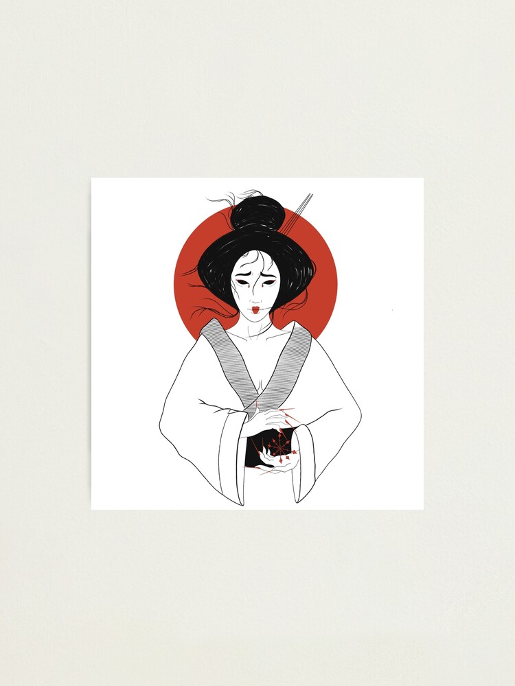 "Yuki Onna Yokai / Japanese Snow Woman - Japanese Yokai / Japanese ...