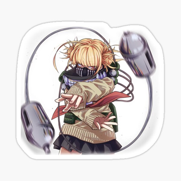 "himiko toga" Sticker for Sale by Illesmilan | Redbubble