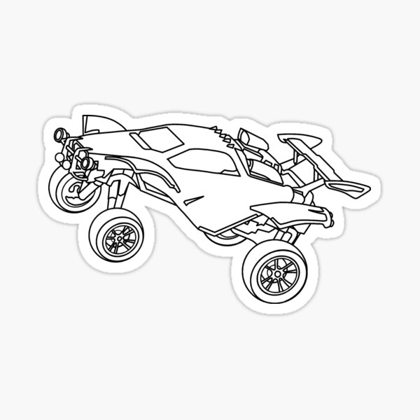 "Octane black" Sticker for Sale by JohnPeace | Redbubble
