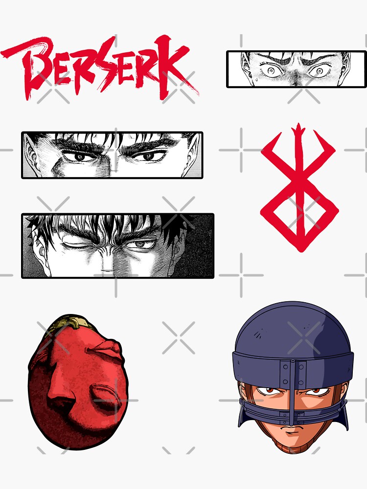 "Guts Sticker Pack" Sticker by Akolytus | Redbubble