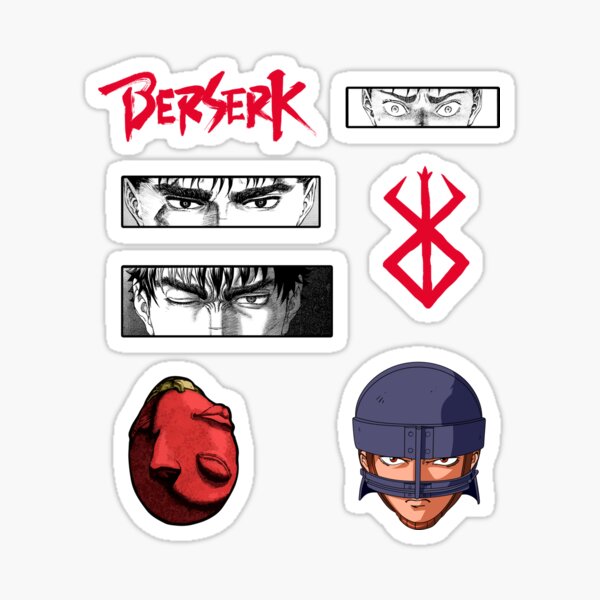 "Guts Sticker Pack" Sticker by Akolytus | Redbubble