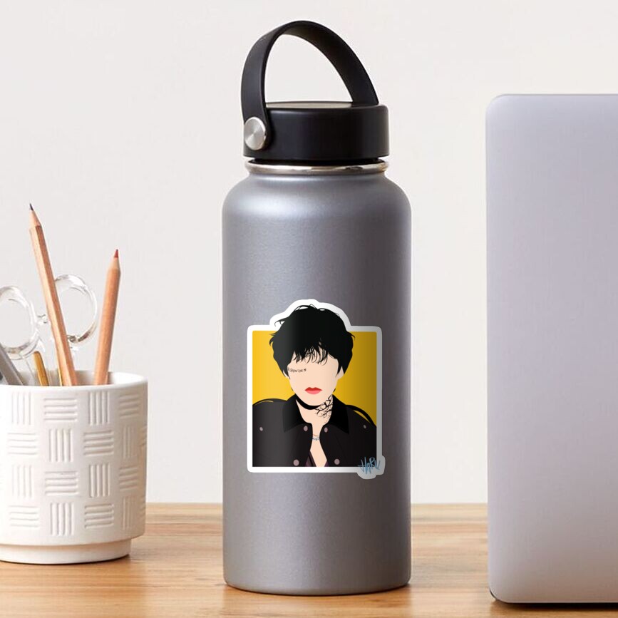 "BTS Taehyung (V) Faceless Portrait " Sticker for Sale by Haruviere ...