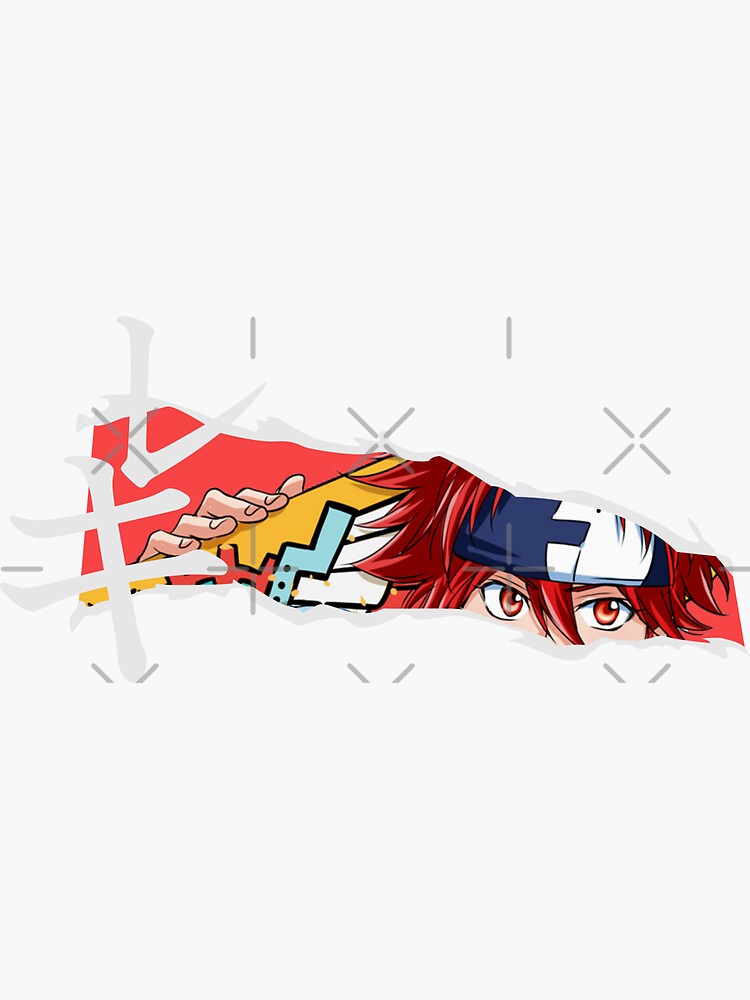 "Reki Kyan Sk8" Sticker for Sale by Raitoseji | Redbubble