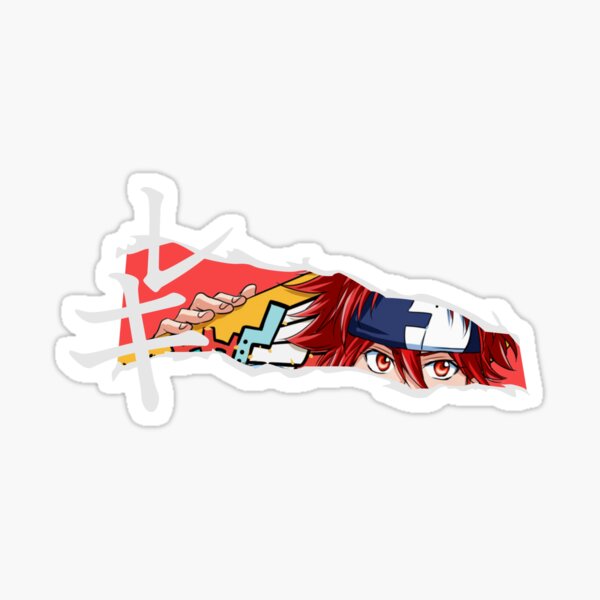 "Reki Kyan Sk8" Sticker for Sale by Raitoseji | Redbubble