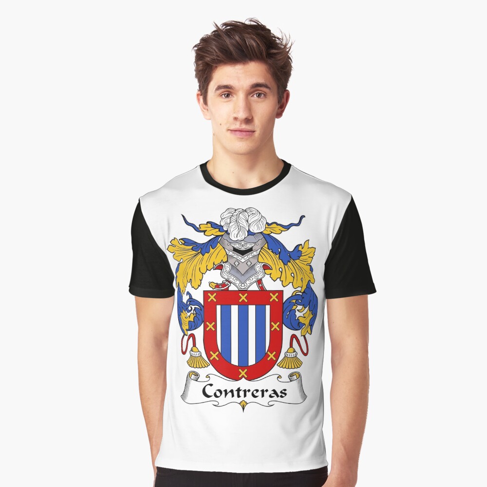 " Contreras Coat of Arms/Family Crest" Art Print for Sale by William ...