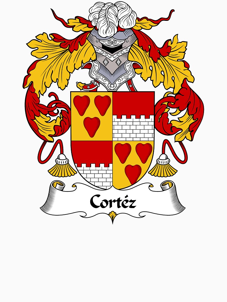 "Cortez Coat of Arms/Family Crest" Essential T-Shirt for Sale by ...