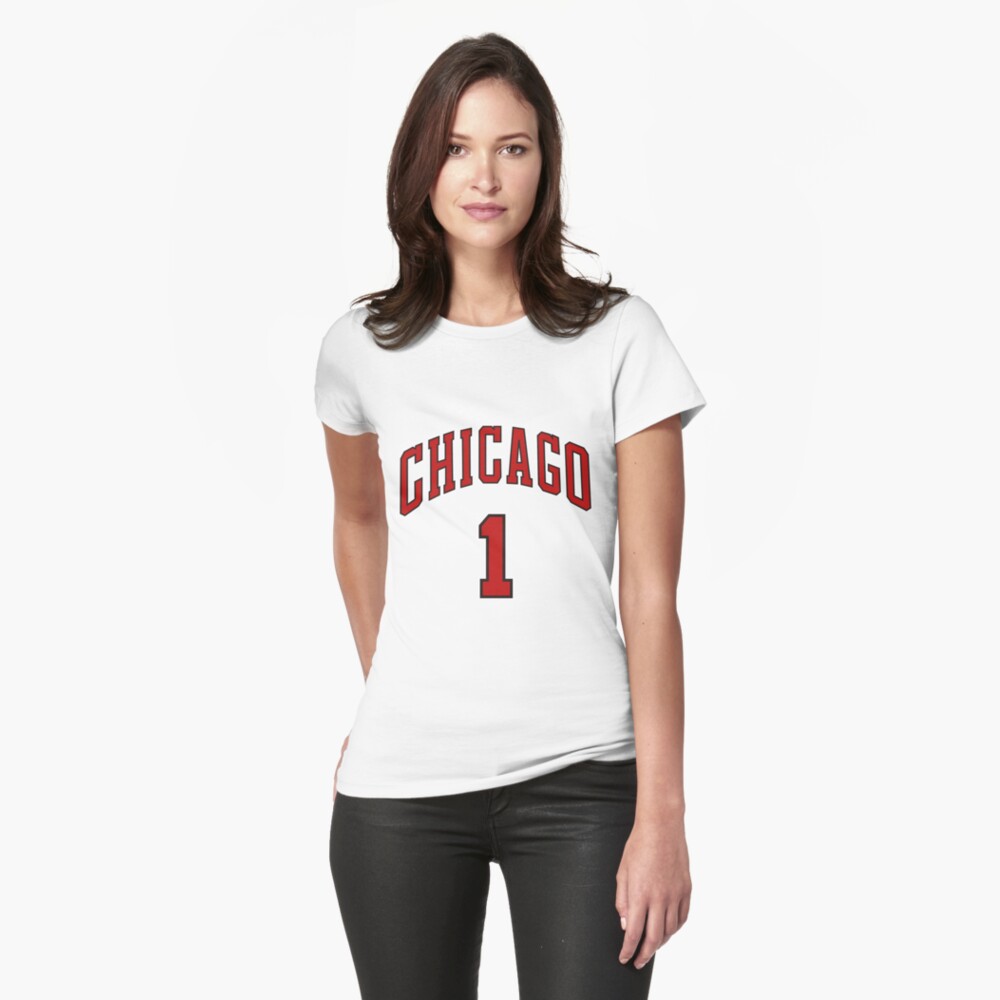"Derrick Rose Jersey Chicago " Essential T-Shirt for Sale by WonderBin ...